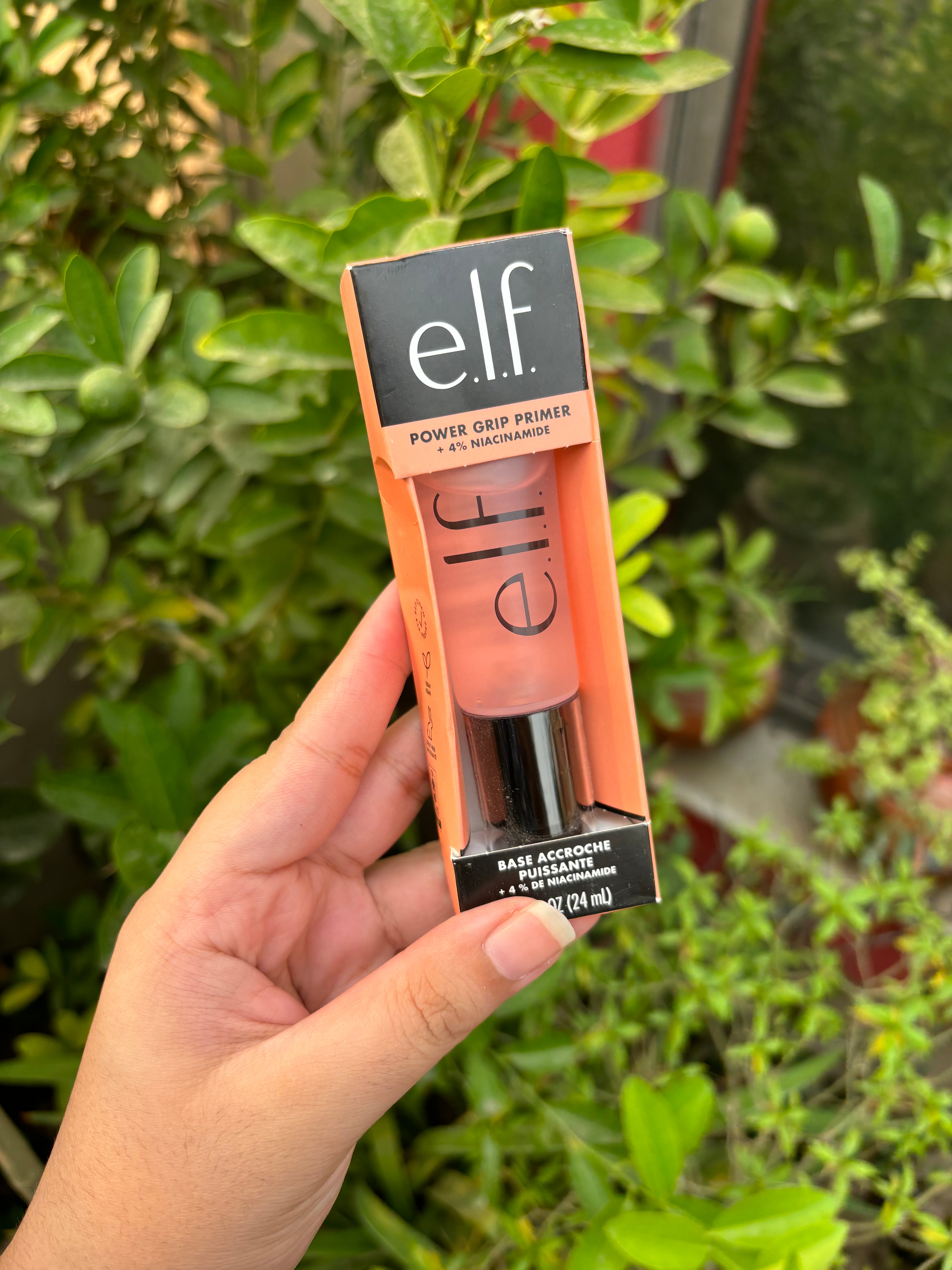 Elf Power Grip Primer + 4% Niacinamide – Bling and Glow